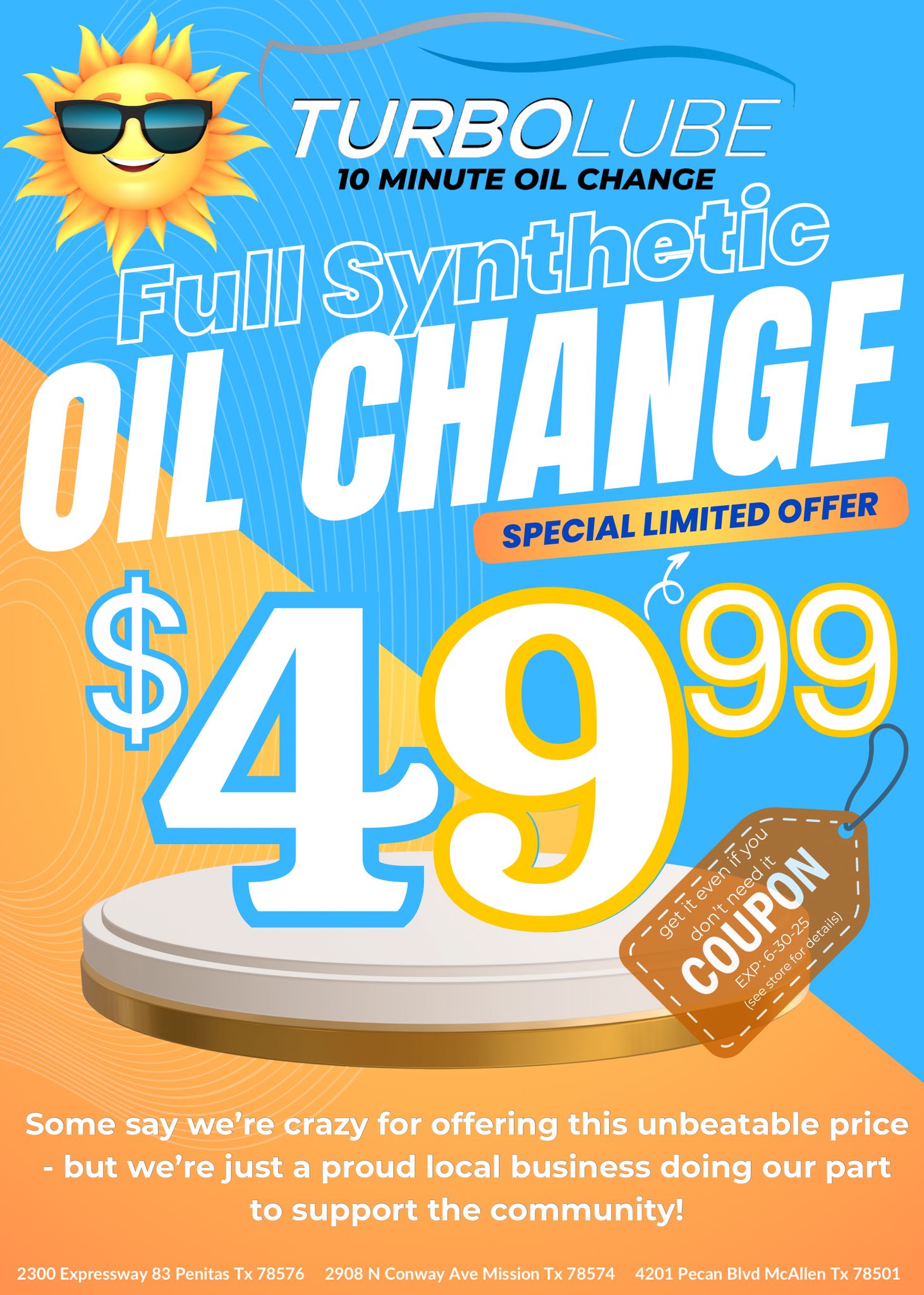 TurboLube – 10 Minutes Oil Change